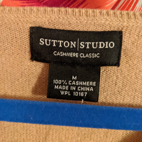 Sutton Cashmere | Sweaters | Sutton Studio Cashmere Size M Cardigan ...